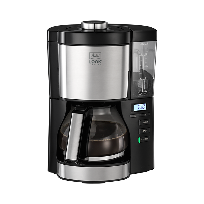 Percolateur Melitta Look Timer 1025-08 Noir 1080 Watts