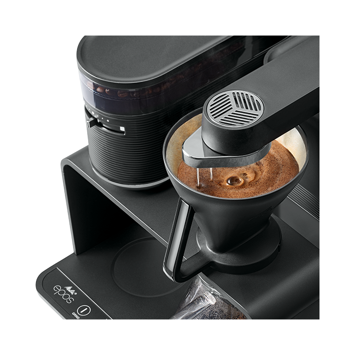 Percolateur avec moulin intégré Melitta EPOS 1024-03 noir&chrome