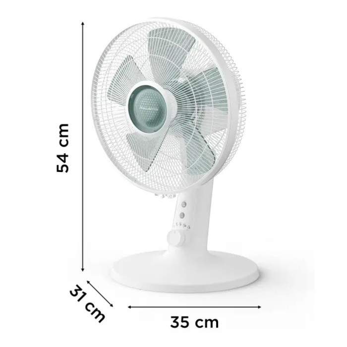 Ventilateur de table Rowenta VU2740F0 Turbo Silence Extreme+ 30cm
