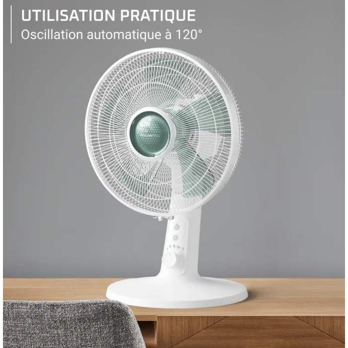 Ventilateur de table Rowenta VU2740F0 Turbo Silence Extreme+ 30cm
